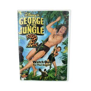 Disney | Media | Disney George Of The Jungle 2 Dvd Chelsea Gibb | Poshmark